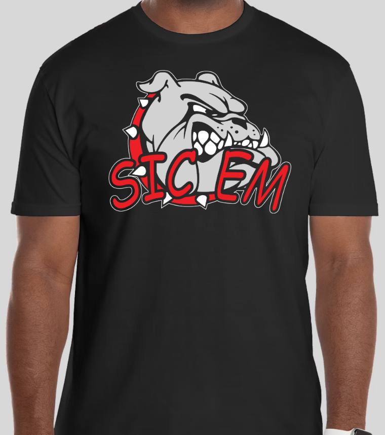 SIC EM Tshirt – Horns Down Shop