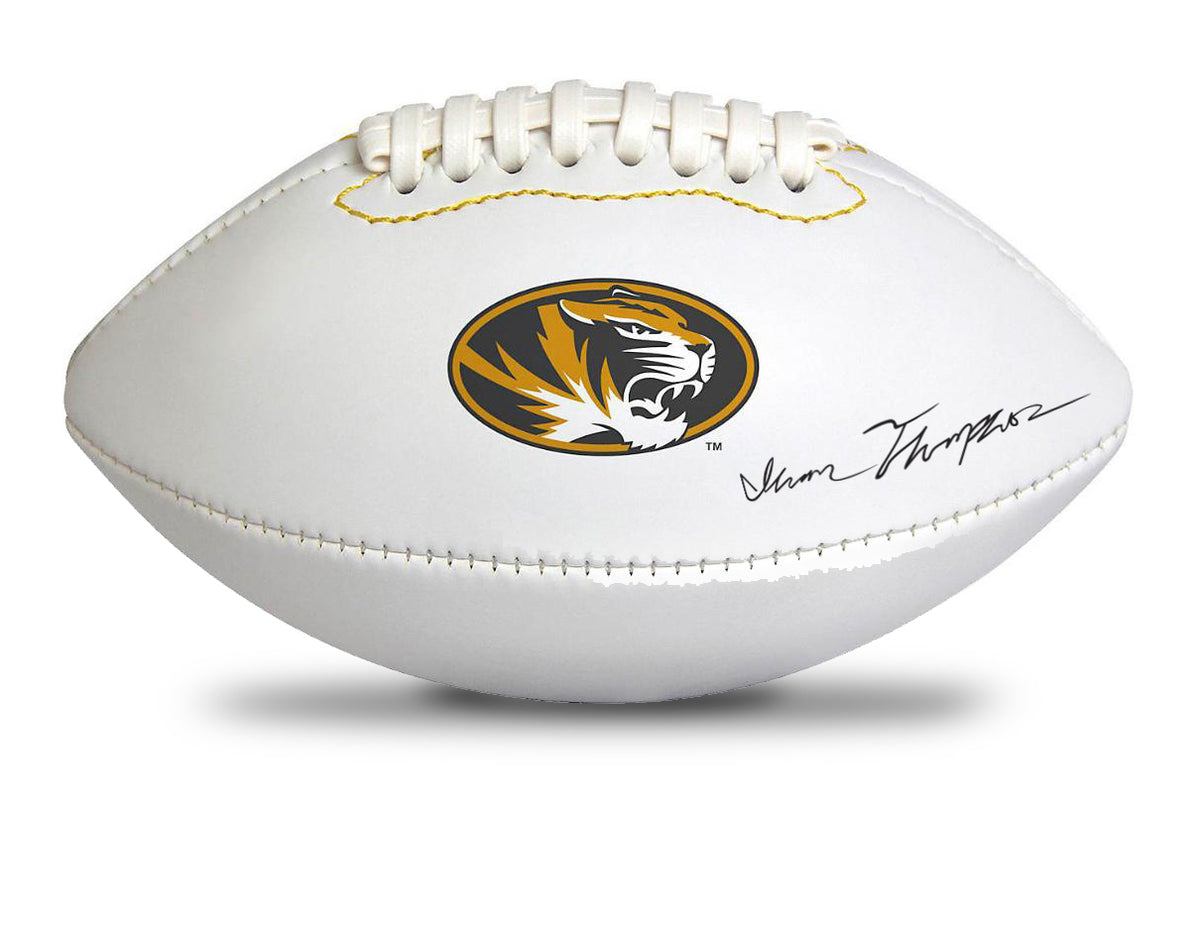 Isaac Thompson Autographed Football – Horns Down Shop